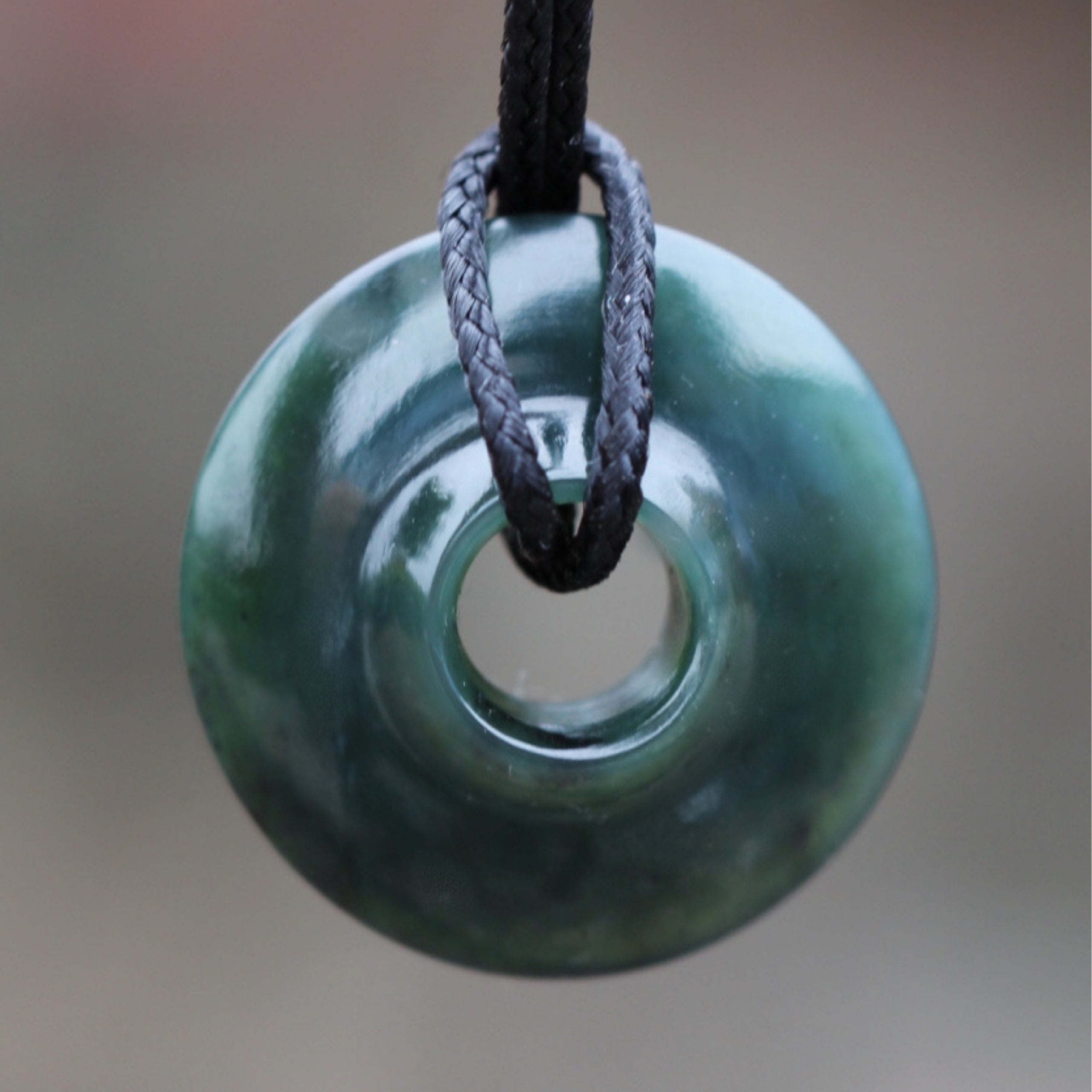 SLH-Big Sur Blue Jade Disc Pendant | Artisana Gallery Online
